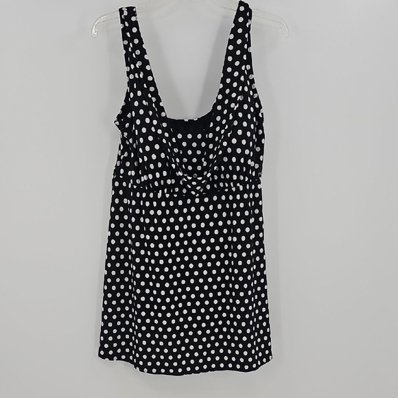 Longitude | Swim | Nwt Longitude Polka Dot One Piece Bathing Suit Size ...